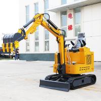 China Telescopic Track Frame Rubber Track Mini Excavator 1800kg for sale