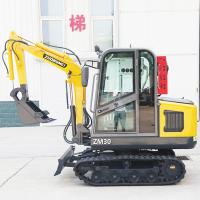 China NEW ZM30 3 ton Mini Excavator Hydraulic Small Micro Digger for sale