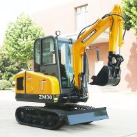 China 3 ton Mini excavator with CE mini digger prices for sale