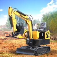 China Rubber Track Excavator Micro Bagger 1 1.8 2 3 Ton Electric Mini Excavator for sale