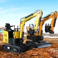 China Rubber Track Excavator Micro Bagger 1 1.8 2 3 Ton Electric Mini Excavator for sale