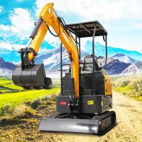 China 1T 1.8T 2T 2.5T 3T Excavators Ce Garden Ditching and Ditching digger for sale