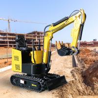 China 0.8 Ton 1 Ton 1.5 Ton 2 Ton Lithium Battery Extendable Track Electric Mini Excavator for sale