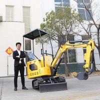 China Remote Control Mini Excavator  1 Ton Hydraulic Digger CE EPA for sale