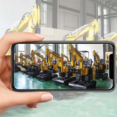 China Small Excavation Equipment 1000kg Mini Hydraulic Excavator Earth Moving Machinery for sale