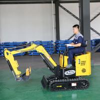 China Road Machinery Electric Mini Excavator Small Bucket Hook Machine With Certification for sale