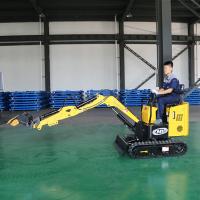 China Road Machinery Electric Mini Excavator Small Bucket Hook Machine With Certification for sale