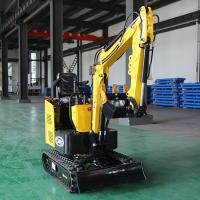 China Road Machinery Electric Mini Excavator Small Bucket Hook Machine With Certification for sale