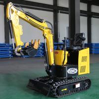 China Road Machinery Electric Mini Excavator Small Bucket Hook Machine With Certification for sale