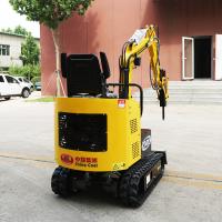 China ZHONGMEI 1000kg Mini Crawler Excavator Optional Boom Swing Small Digging Machine for sale