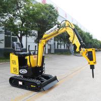 China ZHONGMEI 1000kg Mini Crawler Excavator Optional Boom Swing Small Digging Machine for sale