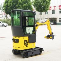 China Multifunctions 1500kg Mini Track Excavator Earth Moving Machinery Compact Digger for sale