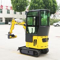 China Multifunctions 1500kg Mini Track Excavator Earth Moving Machinery Compact Digger for sale