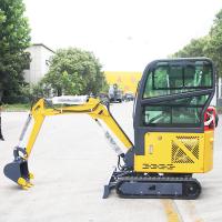 China ZHONGMEI 1500kg Crawler Digger Small Digging Machine Yellow Mini Excavator for sale