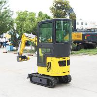 China Multifunctions 1500kg Mini Track Excavator Earth Moving Machinery Compact Digger for sale