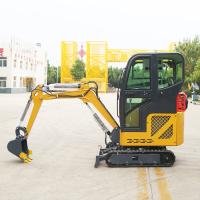 China ZHONGMEI 1500kg Crawler Digger Small Digging Machine Yellow Mini Excavator for sale