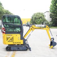 China Mini Excavator Manufacturer 1500kg Crawler Mounted Hydraulic Small Digger For Back Garden for sale