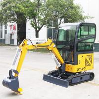 China Mini Excavator Manufacturer 1500kg Crawler Mounted Hydraulic Small Digger For Back Garden for sale