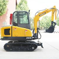 China Earth Moving Machine Track Width 230 mm Customized Household Mini Excavator for sale