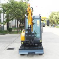 China Miniature Earthmover 3000kg Green Machine Customized Mini Excavator 360 Rotate Mini Digger for sale