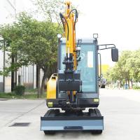 China Earth Moving Machine Track Width 230 mm Customized Household Mini Excavator for sale