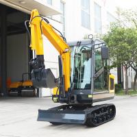 China Diesel Engine Orchard Digging Trenches 3ton Customized Mini Garden Excavator for sale
