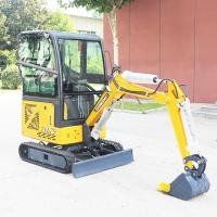 China Small Hook Machine Crawler Micro Digger Mini Excavators 2.5Ton Agricultural Mini Excavator for sale