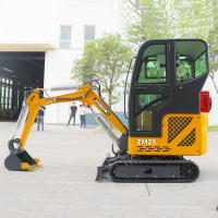 China Small Hook Machine Crawler Micro Digger Mini Excavators 2.5Ton Agricultural Mini Excavator for sale