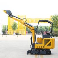 China Diesel Mini Digger Agricultural Micro Clamshell Shovel Escavator 1.8 Ton Household Crawler 1ton Mini Excavator for sale