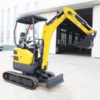 China Maximum Excavation Depth 2200mm Mini Excavator 1800kg Small Digging Machine for sale