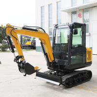 China Full Hydraulic Micro Smallest Mini Excavator Crawler Mounted 2 Ton Small Digger for sale