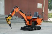China Garden Repair 0.8t Mini Excavator Manufacturer ZHONGMEI Small Micro Digger for sale