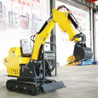China Telescopic Track Mini Crawler Excavator 850kg Mini Excavation Equipment for sale