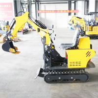China Telescopic Track Mini Crawler Excavator 850kg Mini Excavation Equipment for sale