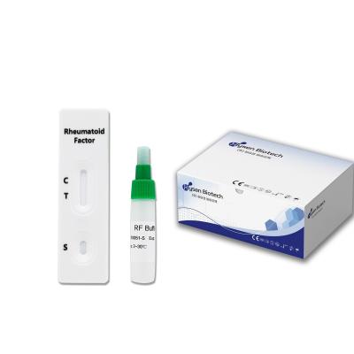 China 98% Accuracy Rheumatoid Factor Rapid Test Kit Cassette for Fast and Accurate Diagnosis for sale