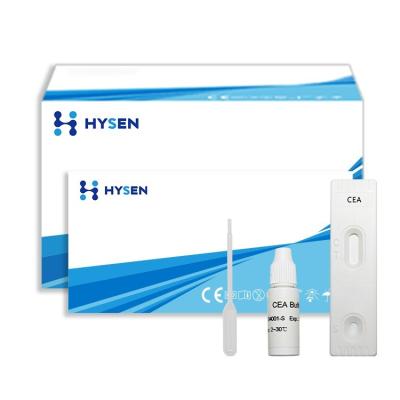 China High Accuracy CEA Rapid Test Cassette for Blood Serum Plasma Detection and Monitoring for sale