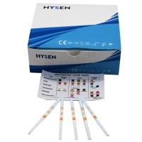 China Colloidal Gold Urine Reagent Strips for Glucose pH Protein Ketone and Blood Screening for sale