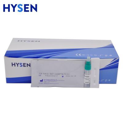 China Vitro Diagnostic Reagent Fecal Occult Blood Rapid Test Cassette Tumor Maker Test Kit for sale