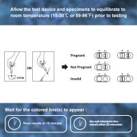 China Affordable HCG Pregnancy Test Kit CE Marked for Home and Hospital Long Shelf Life for sale