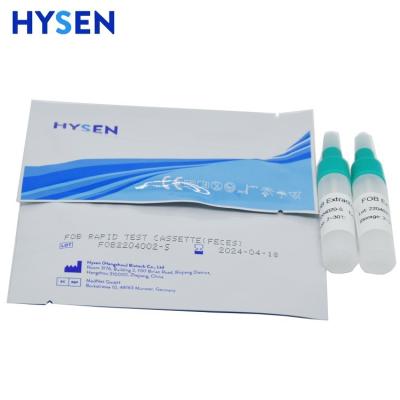 China CE Certified One Step FOB Fecal Occult Blood Test for Accurate Tumour Marker Detection for sale