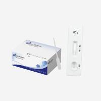 China Instrument Classification Class II Colloidal Gold HCV Hepatitis C Virus Rapid Test Kit for sale