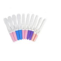 China Convenient Pregnancy Test Hysen HCG-111 OEM ODM Test De Grossesse Hcg Midstream Strip for sale