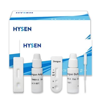 China Medical Supplies Dengue IgG/IgM Rapid Test Kit for Accurate Diagnosis CE ISO Approved for sale