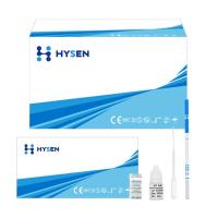 China Hysen Biotech HCV Rapid Test Strip Kit CE ISO Certified High Accuracy Shelf Life 2 Years for sale