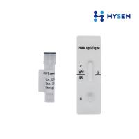 China Convenient and Accurate One Step HAV IgG IgM Rapid Test Kit for Serum/Plasma Testing for sale