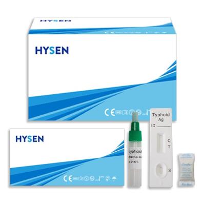 China CE ISO Certified Medical Diagnostic IVD Salmonella Typhi Typhoid Ag Rapid Test Kit for sale
