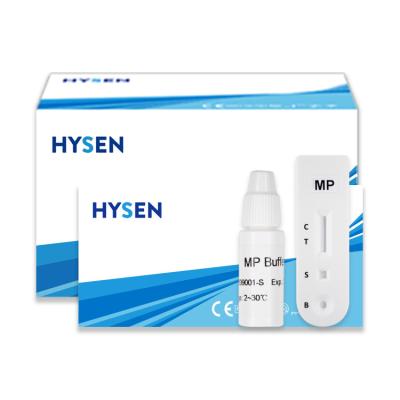 China Highly Specific Mycoplasma Pneumoniae Antibody Rapid Test for Home Hospital Screening for sale