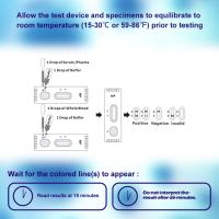 China Highly Specific Mycoplasma Pneumoniae Antibody Rapid Test for Home Hospital Screening for sale