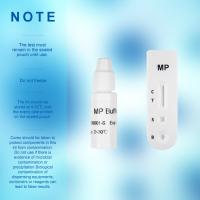China Highly Specific Mycoplasma Pneumoniae Antibody Rapid Test for Home Hospital Screening for sale