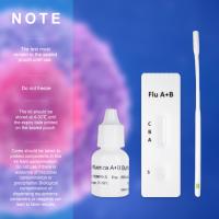 China Class II Instrument Classification Medical Influenza Flu A B Antigen Rapid Test Kit for sale